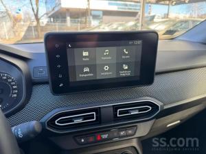Balts Dacia Sandero 2024 Rīga, ar dzinēja tilpumu 1.00 L un nobraukumu 16 tūkst. km par 12450 €, foto 10 vietnē AUTOMOTO.COM.LV