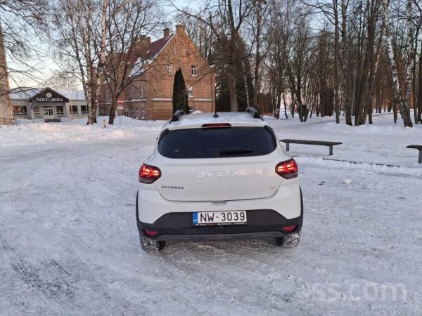 Белый Дачия Сандеро 2024 в Рига, объемом двигателя 1.00 л и пробегом 60 тыс. км за 13500 €, фото 4 на AUTOMOTO.COM.LV