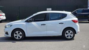 White Dacia Sandero 2024 in Vilnius, with an engine capacity of 1.00 L and mileage of 27 thousand km for 8000 €, photo 7 on AUTOMOTO.COM.LV