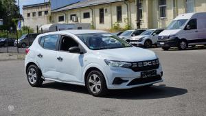 White Dacia Sandero 2024 in Vilnius, with an engine capacity of 1.00 L and mileage of 27 thousand km for 8000 €, photo 14 on AUTOMOTO.COM.LV