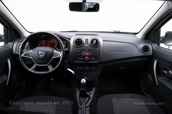 White Dacia Sandero 2020 in Riga, with an engine capacity of 0.90 L and mileage of 110 thousand km for 3074 €, photo 9 on AUTOMOTO.COM.LV