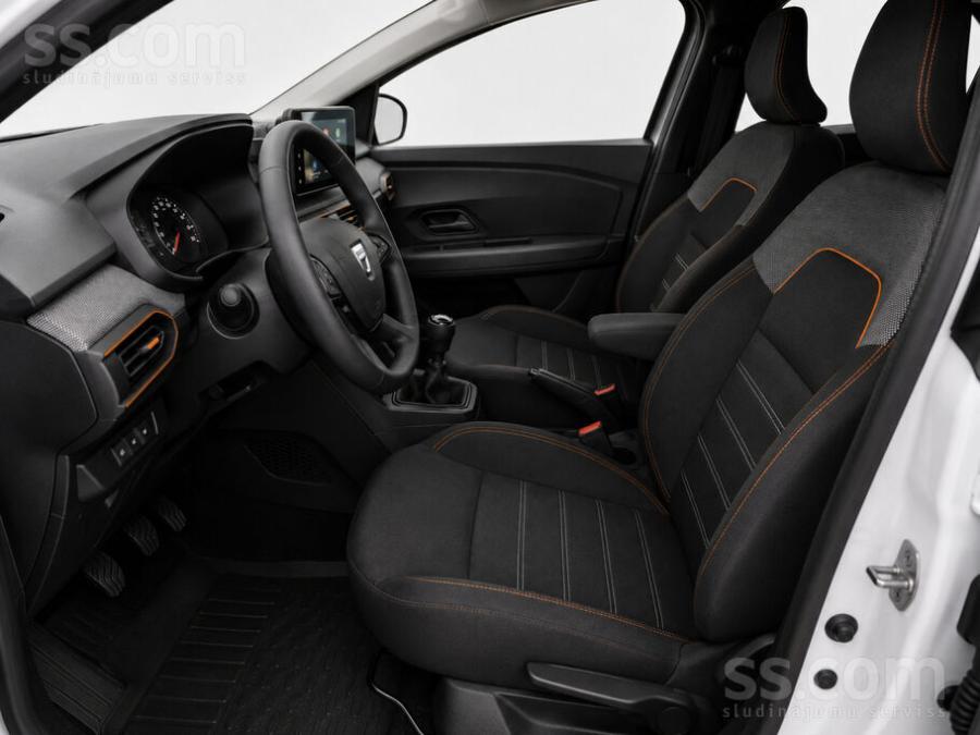 Balts Dacia Sandero 2022 Rīga, ar dzinēja tilpumu 1.00 L un nobraukumu 89 tūkst. km par 9490 €, foto 6 vietnē AUTOMOTO.COM.LV