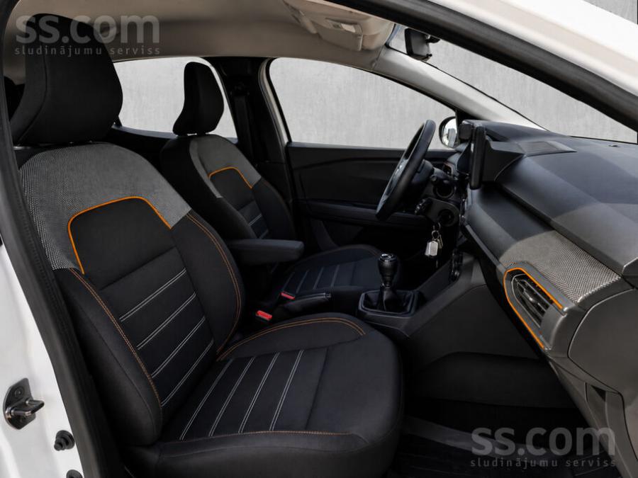 Balts Dacia Sandero 2022 Rīga, ar dzinēja tilpumu 1.00 L un nobraukumu 89 tūkst. km par 9490 €, foto 8 vietnē AUTOMOTO.COM.LV