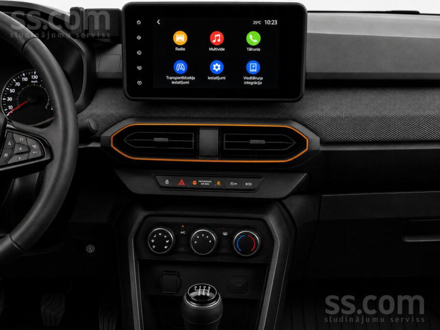 Balts Dacia Sandero 2022 Rīga, ar dzinēja tilpumu 1.00 L un nobraukumu 89 tūkst. km par 9490 €, foto 9 vietnē AUTOMOTO.COM.LV