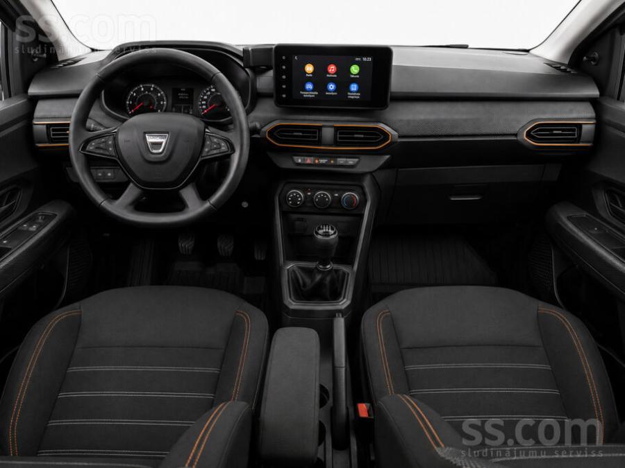 Balts Dacia Sandero 2022 Rīga, ar dzinēja tilpumu 1.00 L un nobraukumu 89 tūkst. km par 9490 €, foto 10 vietnē AUTOMOTO.COM.LV