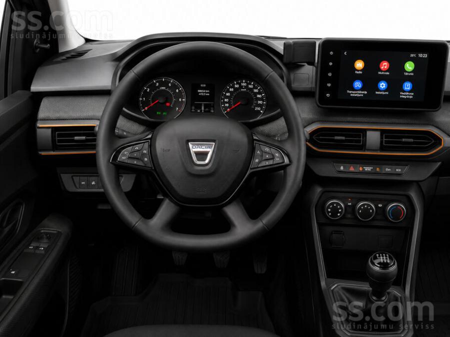 Balts Dacia Sandero 2022 Rīga, ar dzinēja tilpumu 1.00 L un nobraukumu 89 tūkst. km par 9490 €, foto 12 vietnē AUTOMOTO.COM.LV