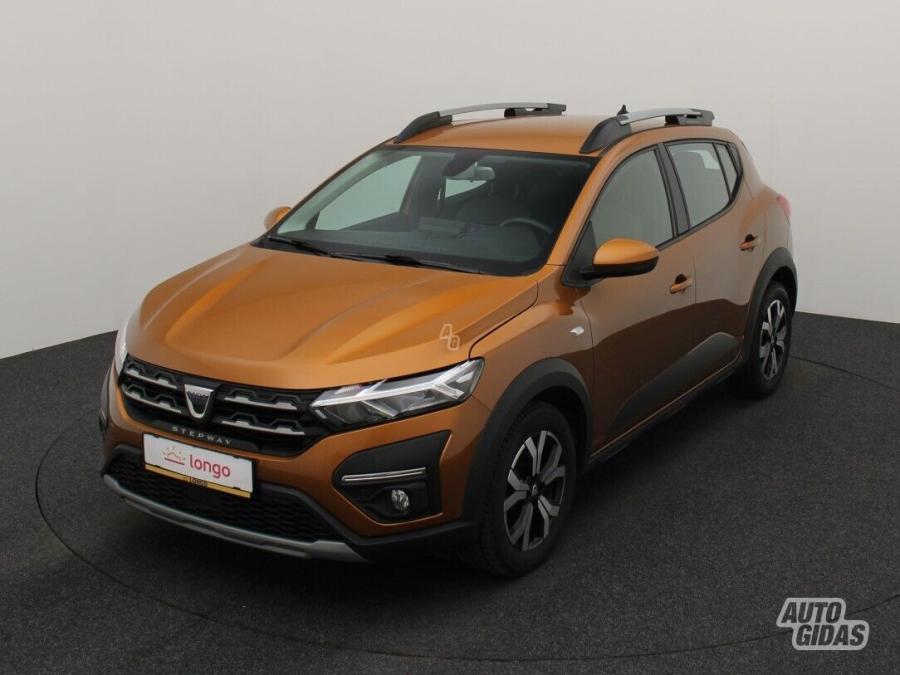 Dzeltens Dacia Sandero 2022 Viļņa, ar dzinēja tilpumu 1.00 L un nobraukumu 49 tūkst. km par 12299 €, foto 1 vietnē AUTOMOTO.COM.LV