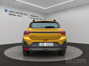Dzeltens Dacia Sandero 2026 Rīga, ar dzinēja tilpumu 1.00 L un nobraukumu 1 tūkst. km par 16900 €, foto 6 vietnē AUTOMOTO.COM.LV