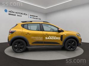 Dzeltens Dacia Sandero 2026 Rīga, ar dzinēja tilpumu 1.00 L un nobraukumu 1 tūkst. km par 16900 €, foto 8 vietnē AUTOMOTO.COM.LV