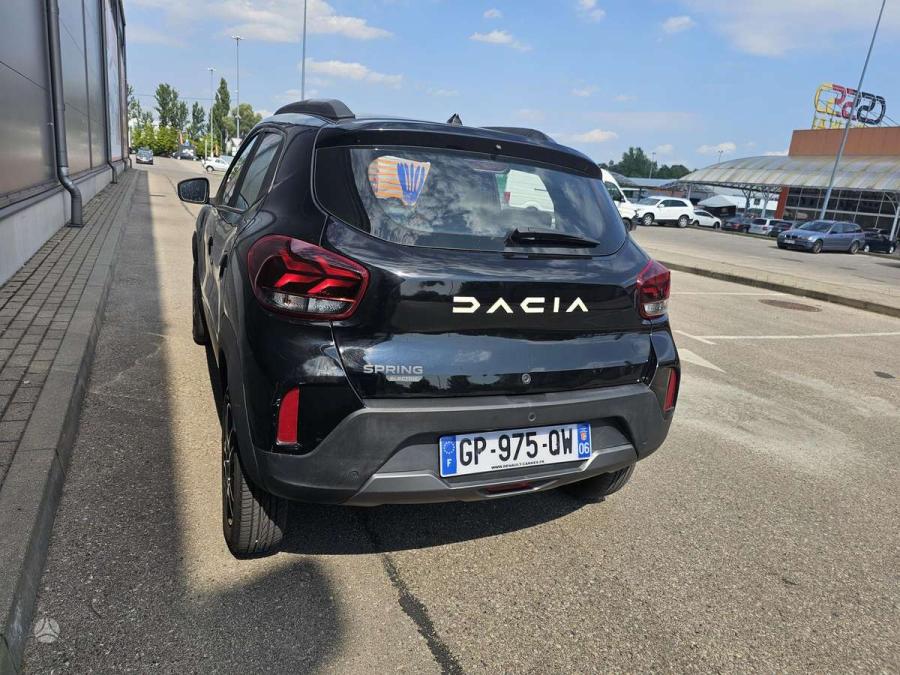Black Dacia Spring 2023 in Kaunas, with an engine capacity of 0.00 L and mileage of 73 thousand km for 8500 €, photo 14 on AUTOMOTO.COM.LV
