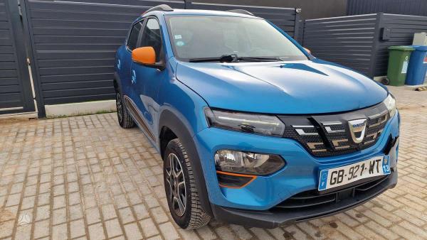 Blue Dacia Spring 2021 in Kaunas, with an engine capacity of 0.00 L and mileage of 89 thousand km for 5600 €, photo 1 on AUTOMOTO.COM.LV