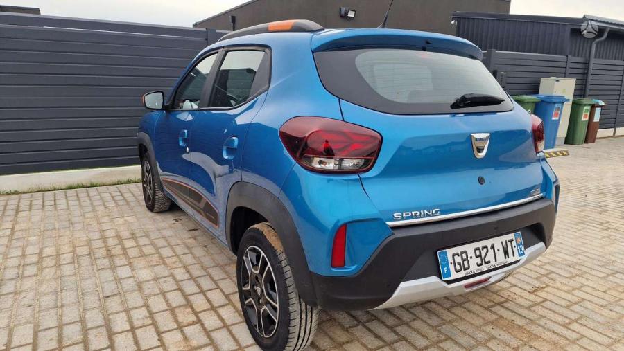 Blue Dacia Spring 2021 in Kaunas, with an engine capacity of 0.00 L and mileage of 89 thousand km for 5600 €, photo 3 on AUTOMOTO.COM.LV