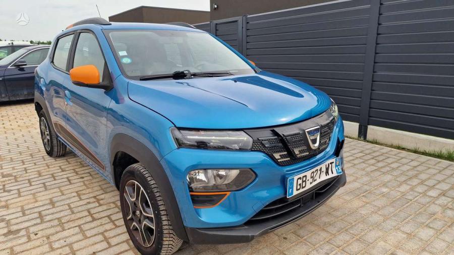 Blue Dacia Spring 2021 in Kaunas, with an engine capacity of 0.00 L and mileage of 89 thousand km for 5450 €, photo 5 on AUTOMOTO.COM.LV