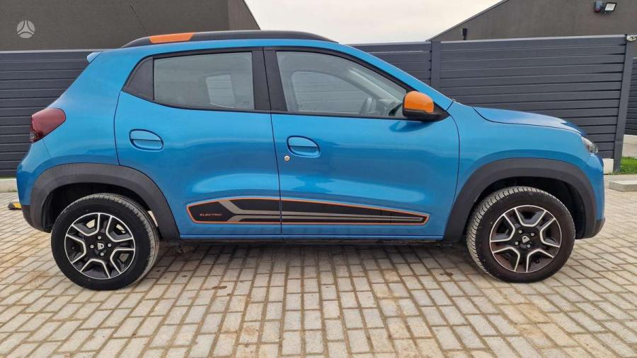 Blue Dacia Spring 2021 in Kaunas, with an engine capacity of 0.00 L and mileage of 89 thousand km for 5450 €, photo 6 on AUTOMOTO.COM.LV