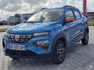 Blue Dacia Spring 2021 in Taurage, with an engine capacity of 0.00 L and mileage of 27 thousand km for 6800 €, photo  on AUTOMOTO.COM.LV