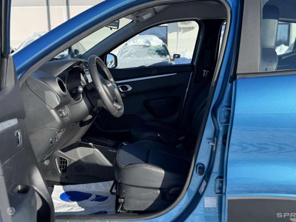 Blue Dacia Spring 2023 in Siauliai, with an engine capacity of 0.00 L and mileage of 22 thousand km for 10700 €, photo 9 on AUTOMOTO.COM.LV