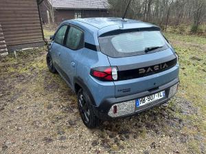 Blue Dacia Spring 2025 in Vilnius, with an engine capacity of 0.00 L and mileage of 2 thousand km for 8900 €, photo  on AUTOMOTO.COM.LV