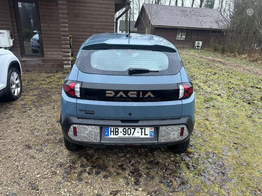 Zils Dacia Spring 2025 Viļņa, ar dzinēja tilpumu 0.00 L un nobraukumu 2 tūkst. km par 8900 €, foto 8 vietnē AUTOMOTO.COM.LV