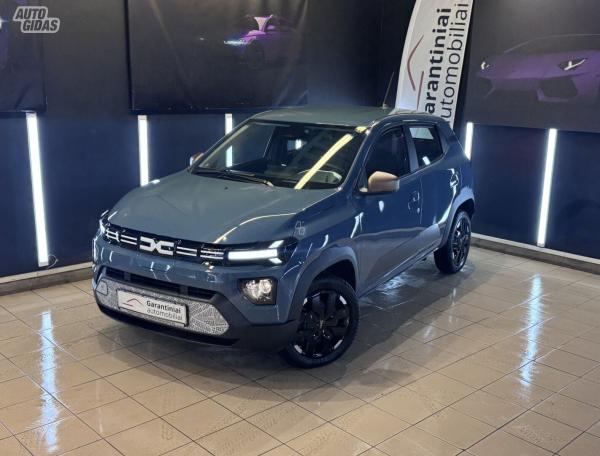 Blue Dacia Spring 2025 in Avizieniai, with an engine capacity of 0.00 L and mileage of 12 thousand km for 14400 €, photo 1 on AUTOMOTO.COM.LV