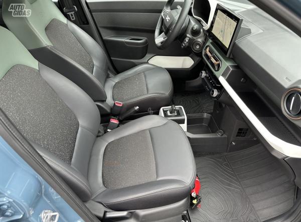 Blue Dacia Spring 2025 in Avizieniai, with an engine capacity of 0.00 L and mileage of 12 thousand km for 14400 €, photo 6 on AUTOMOTO.COM.LV