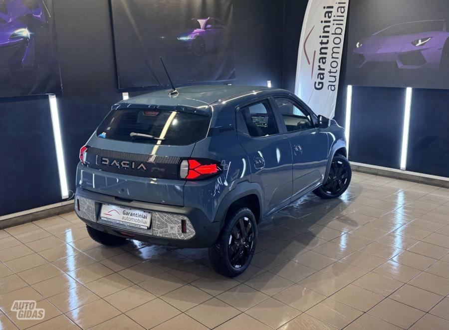 Blue Dacia Spring 2025 in Avizieniai, with an engine capacity of 0.00 L and mileage of 12 thousand km for 14500 €, photo 3 on AUTOMOTO.COM.LV