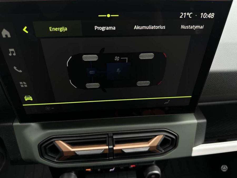 Синий Дачия Spring 2025 в Вильнюс, объемом двигателя 0.00 л и пробегом 12 тыс. км за 14500 €, фото 16 на AUTOMOTO.COM.LV