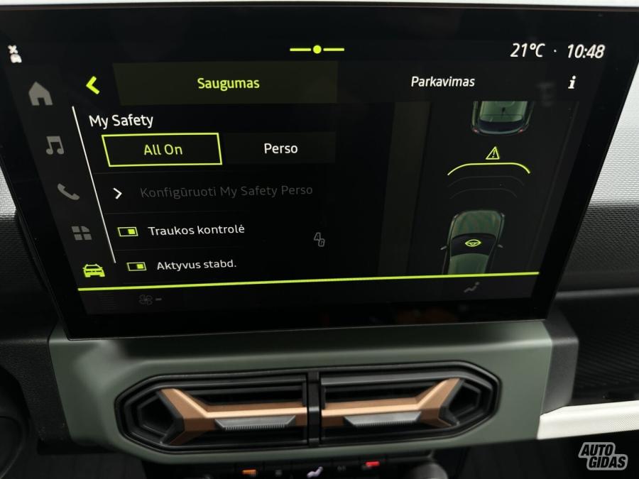 Zils Dacia Spring 2025 Avižieniai, ar dzinēja tilpumu 0.00 L un nobraukumu 12 tūkst. km par 14500 €, foto 15 vietnē AUTOMOTO.COM.LV