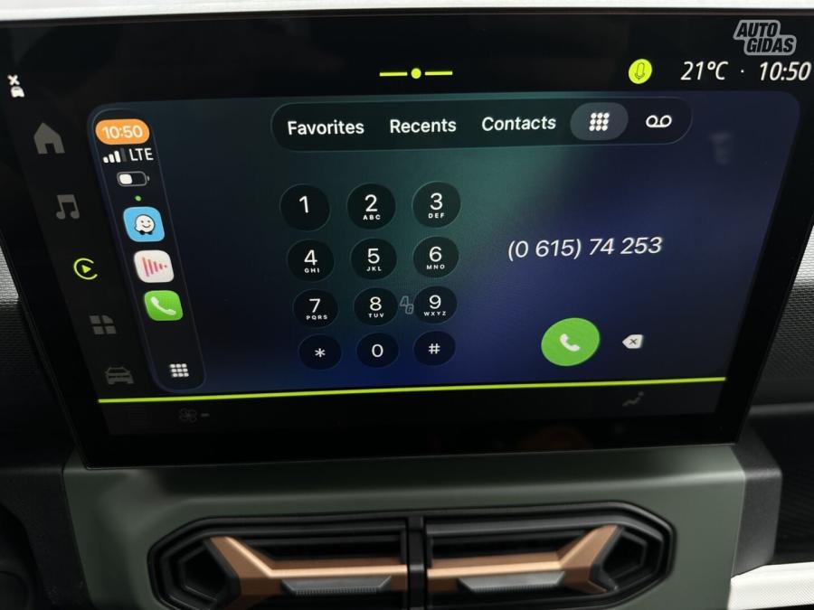 Zils Dacia Spring 2025 Avižieniai, ar dzinēja tilpumu 0.00 L un nobraukumu 12 tūkst. km par 14500 €, foto 18 vietnē AUTOMOTO.COM.LV