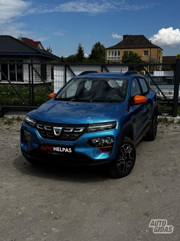Zils Dacia Spring 2022 Klaipėda, ar dzinēja tilpumu 0.00 L un nobraukumu 33 tūkst. km par 9200 €, foto 1 vietnē AUTOMOTO.COM.LV