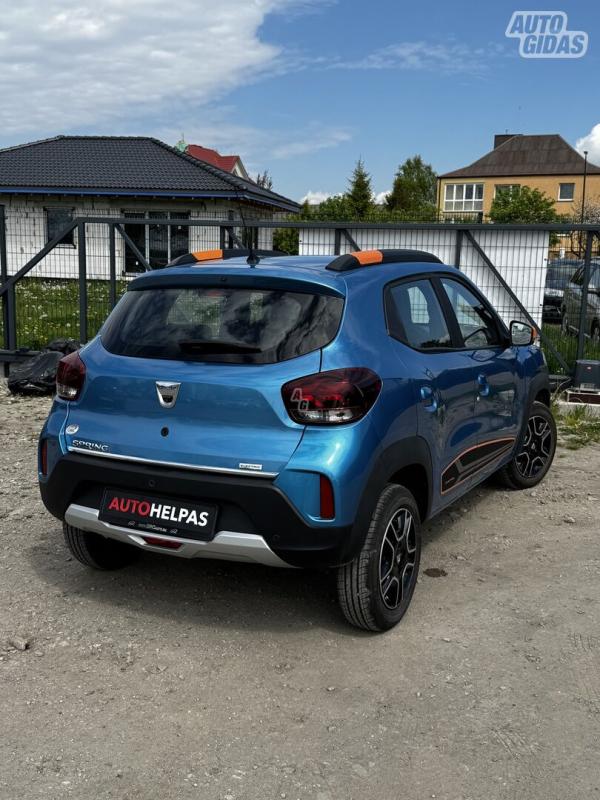 Zils Dacia Spring 2022 Klaipėda, ar dzinēja tilpumu 0.00 L un nobraukumu 33 tūkst. km par 9200 €, foto 6 vietnē AUTOMOTO.COM.LV
