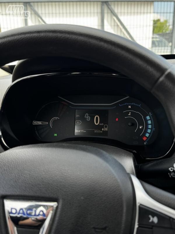 Zils Dacia Spring 2022 Klaipėda, ar dzinēja tilpumu 0.00 L un nobraukumu 33 tūkst. km par 9200 €, foto 10 vietnē AUTOMOTO.COM.LV