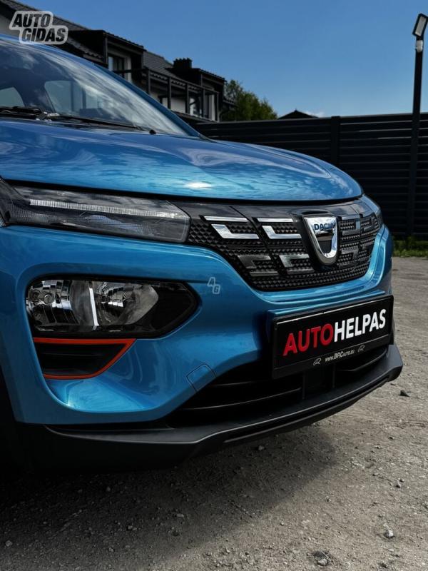 Blue Dacia Spring 2022 in Klaipeda, with an engine capacity of 0.00 L and mileage of 33 thousand km for 9200 €, photo 3 on AUTOMOTO.COM.LV
