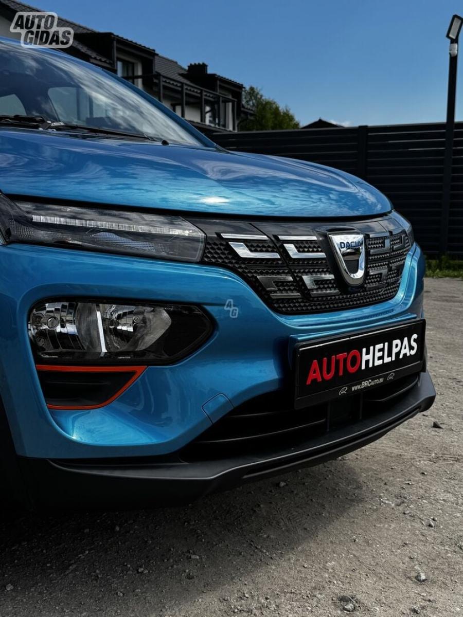 Blue Dacia Spring 2022 in Klaipeda, with an engine capacity of 0.00 L and mileage of 33 thousand km for 8850 €, photo 4 on AUTOMOTO.COM.LV