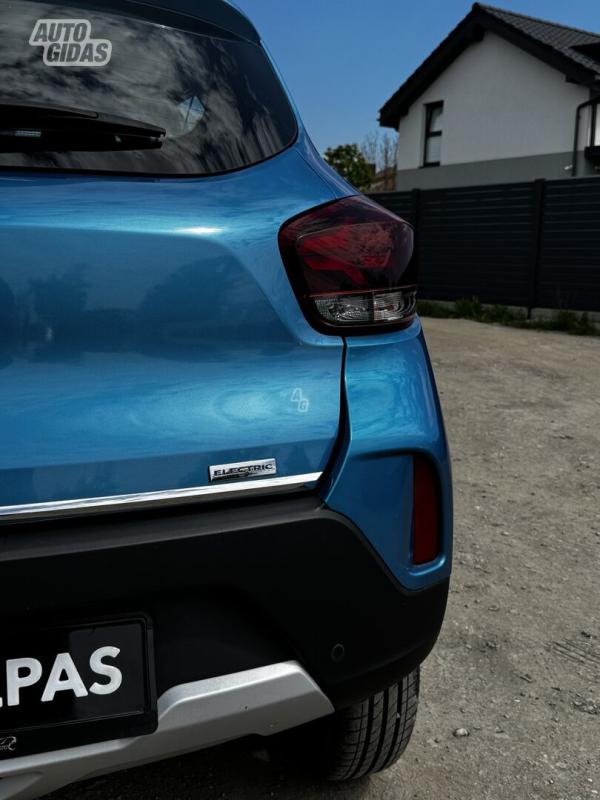 Blue Dacia Spring 2022 in Klaipeda, with an engine capacity of 0.00 L and mileage of 33 thousand km for 9200 €, photo 7 on AUTOMOTO.COM.LV