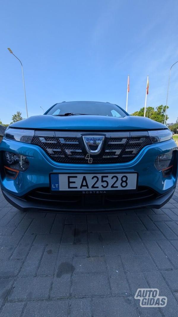 Zils Dacia Spring 2022 Kauņa, ar dzinēja tilpumu 0.00 L un nobraukumu 41 tūkst. km par 9500 €, foto 1 vietnē AUTOMOTO.COM.LV