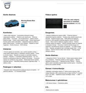 Zils Dacia Spring 2022 Kauņa, ar dzinēja tilpumu 0.00 L un nobraukumu 41 tūkst. km par 9500 €, foto 33 vietnē AUTOMOTO.COM.LV