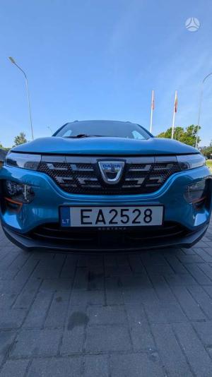 Blue Dacia Spring 2022 in Kaunas, with an engine capacity of 0.00 L and mileage of 41 thousand km for 8600 €, photo 6 on AUTOMOTO.COM.LV