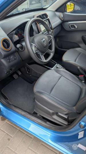 Blue Dacia Spring 2022 in Kaunas, with an engine capacity of 0.00 L and mileage of 41 thousand km for 8600 €, photo 12 on AUTOMOTO.COM.LV
