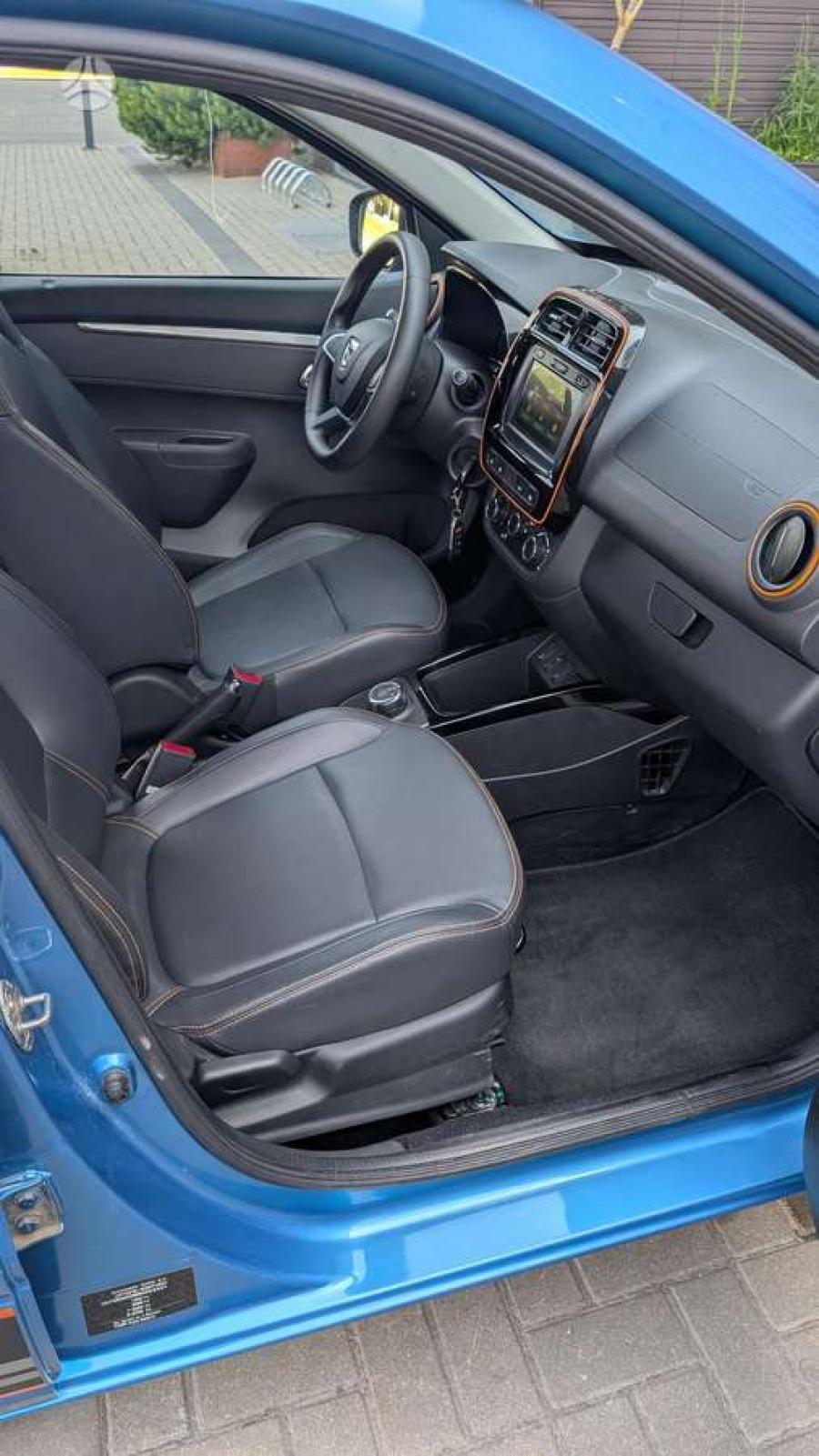 Blue Dacia Spring 2022 in Kaunas, with an engine capacity of 0.00 L and mileage of 41 thousand km for 8600 €, photo 13 on AUTOMOTO.COM.LV