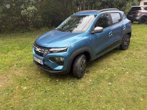 Blue Dacia Spring 2023 in Vilnius, with an engine capacity of 0.00 L and mileage of 21 thousand km for 7950 €, photo  on AUTOMOTO.COM.LV