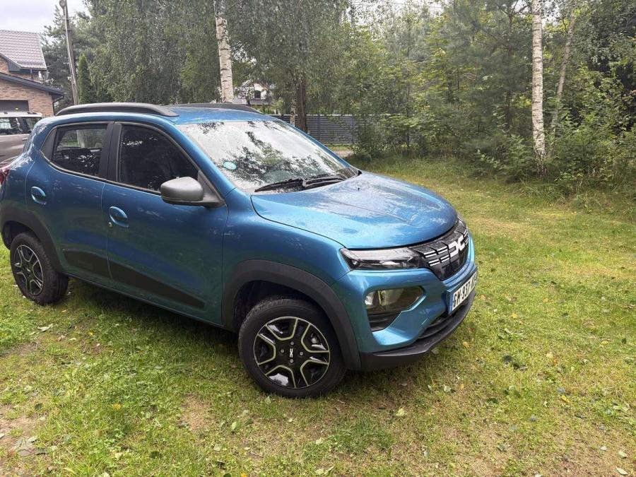 Blue Dacia Spring 2023 in Vilnius, with an engine capacity of 0.00 L and mileage of 21 thousand km for 7950 €, photo 3 on AUTOMOTO.COM.LV