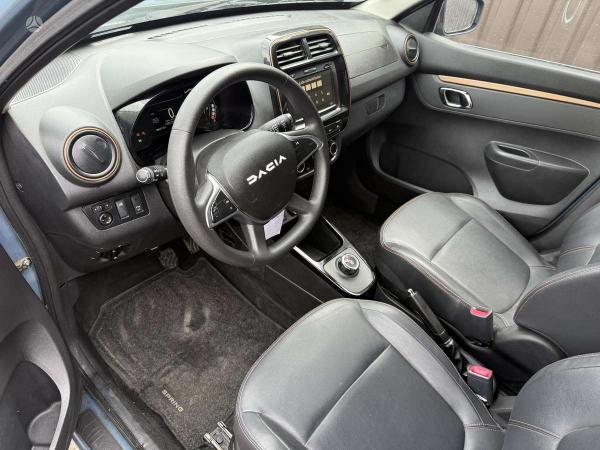 Blue Dacia Spring 2024 in Kaunas, with an engine capacity of 0.00 L and mileage of 30 thousand km for 4999 €, photo 9 on AUTOMOTO.COM.LV