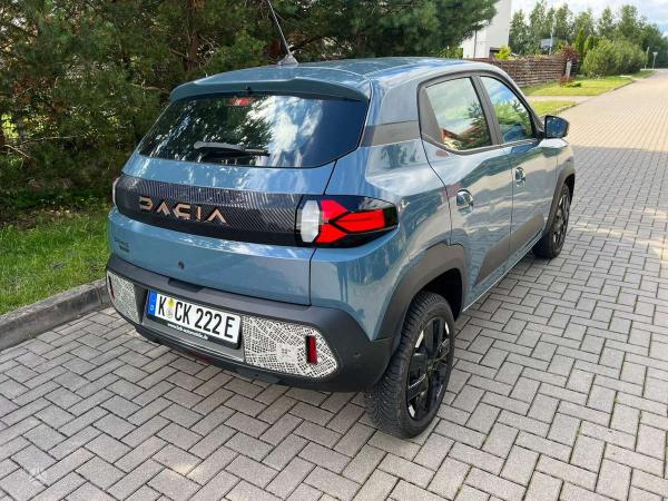 Blue Dacia Spring 2025 in Klaipeda, with an engine capacity of 0.00 L and mileage of 16 thousand km for 9499 €, photo 6 on AUTOMOTO.COM.LV
