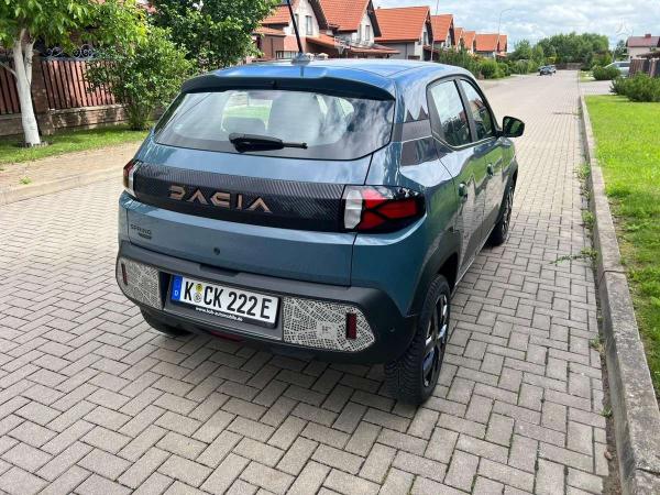 Blue Dacia Spring 2025 in Klaipeda, with an engine capacity of 0.00 L and mileage of 16 thousand km for 9499 €, photo 8 on AUTOMOTO.COM.LV