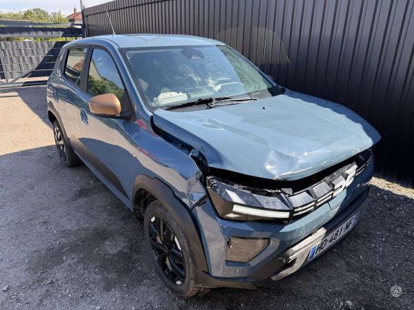Blue Dacia Spring 2025 in Kaunas, with an engine capacity of 0.00 L and mileage of 7 thousand km for 7200 €, photo 7 on AUTOMOTO.COM.LV