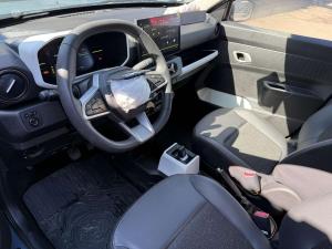 Blue Dacia Spring 2025 in Kaunas, with an engine capacity of 0.00 L and mileage of 7 thousand km for 7200 €, photo 10 on AUTOMOTO.COM.LV