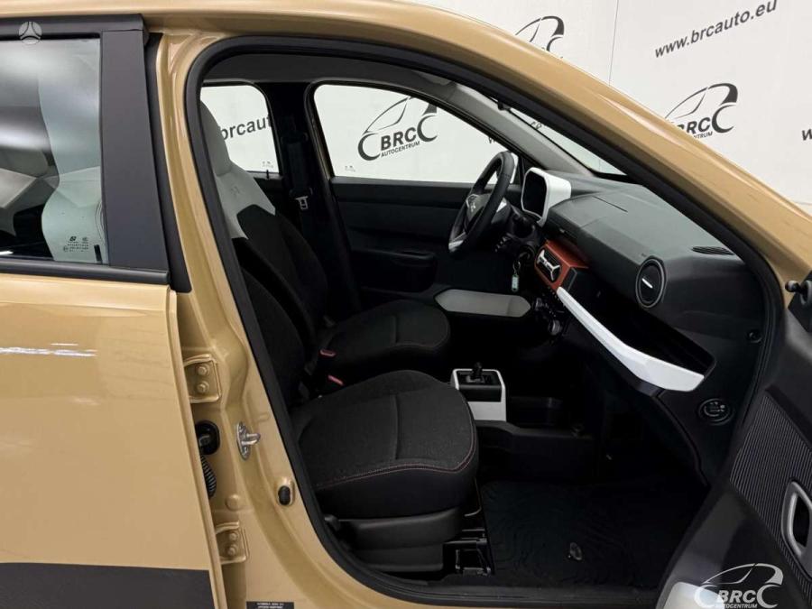 Brown Dacia Spring 2025 in Vilnius, with an engine capacity of 0.00 L and mileage of 5 thousand km for 12500 €, photo 6 on AUTOMOTO.COM.LV