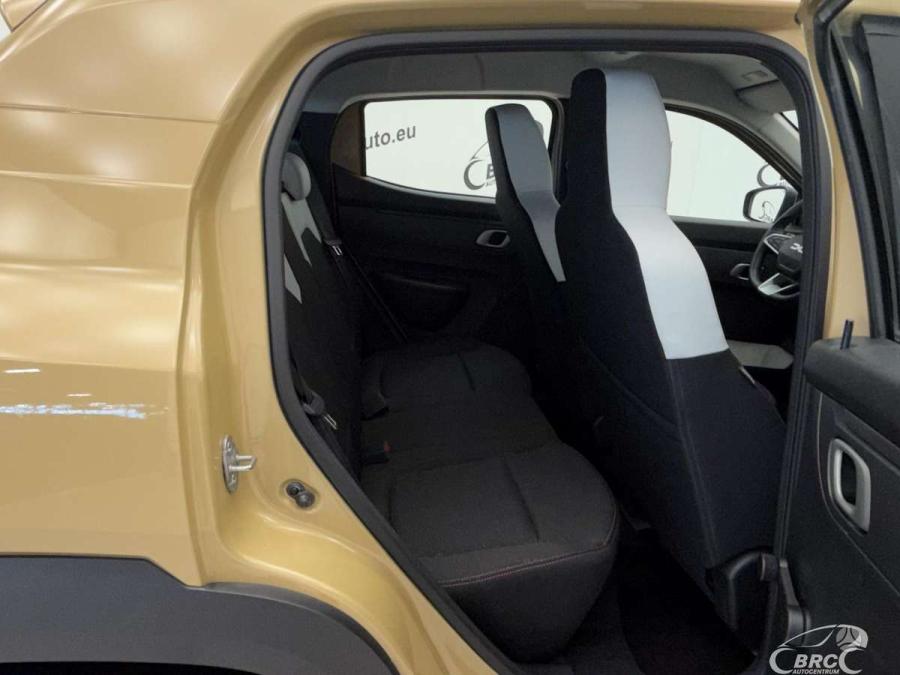 Brown Dacia Spring 2025 in Vilnius, with an engine capacity of 0.00 L and mileage of 5 thousand km for 12500 €, photo 12 on AUTOMOTO.COM.LV