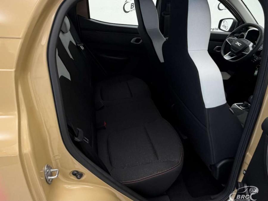 Brown Dacia Spring 2025 in Vilnius, with an engine capacity of 0.00 L and mileage of 5 thousand km for 12500 €, photo 13 on AUTOMOTO.COM.LV