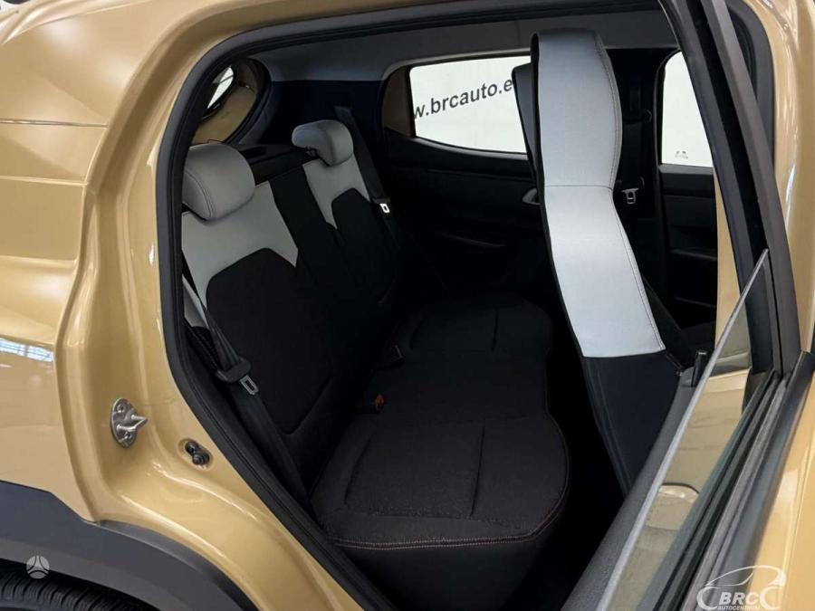 Brown Dacia Spring 2025 in Vilnius, with an engine capacity of 0.00 L and mileage of 5 thousand km for 12500 €, photo 14 on AUTOMOTO.COM.LV